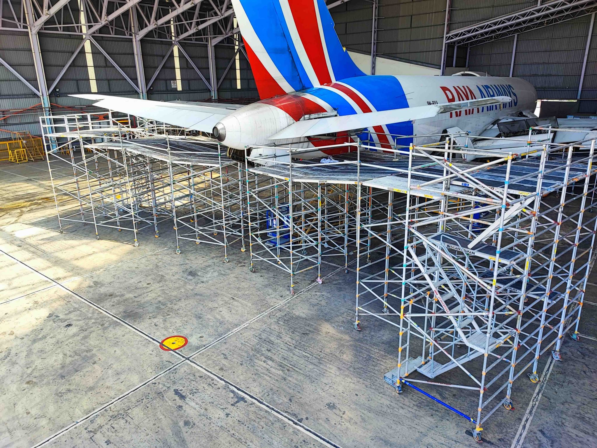 Aircraft Scaffolding - Malaysia Scaffolding | Malaysia Aluminium ...
